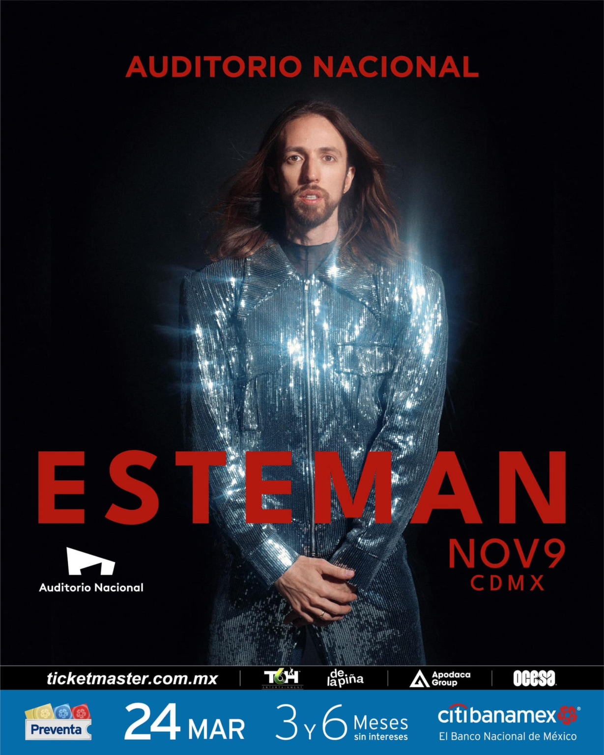Esteman llega por primera vez al Auditorio Nacional - N. A. C. O. Magazine