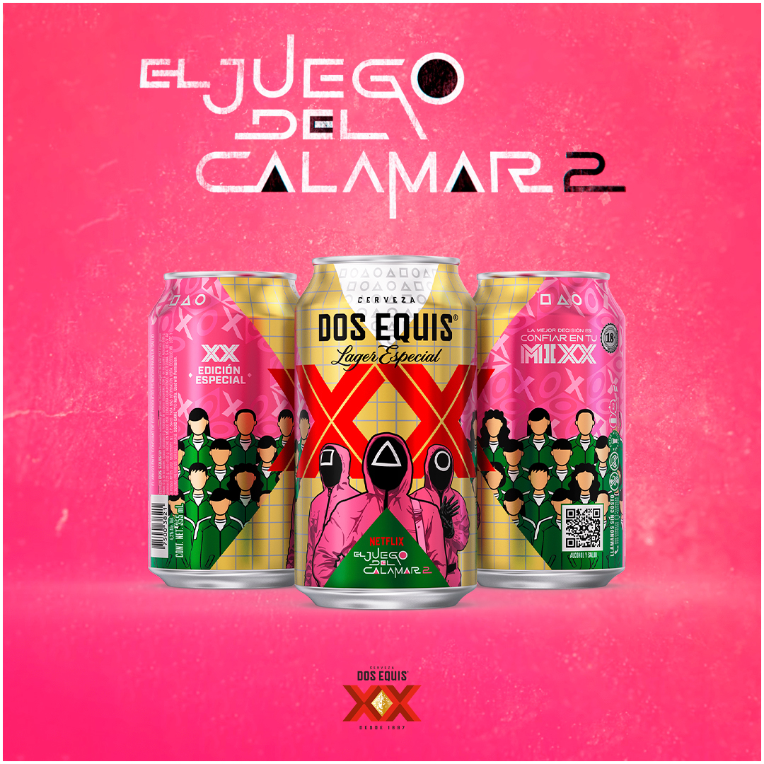 Dos Equis y El Juego del Calamar lanzan una nueva colaboración - N. A ...